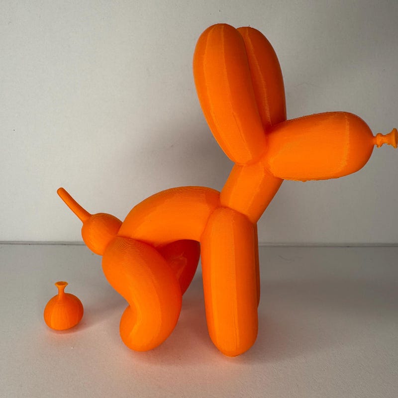 Balloon Animal Dog Statue - Etsy