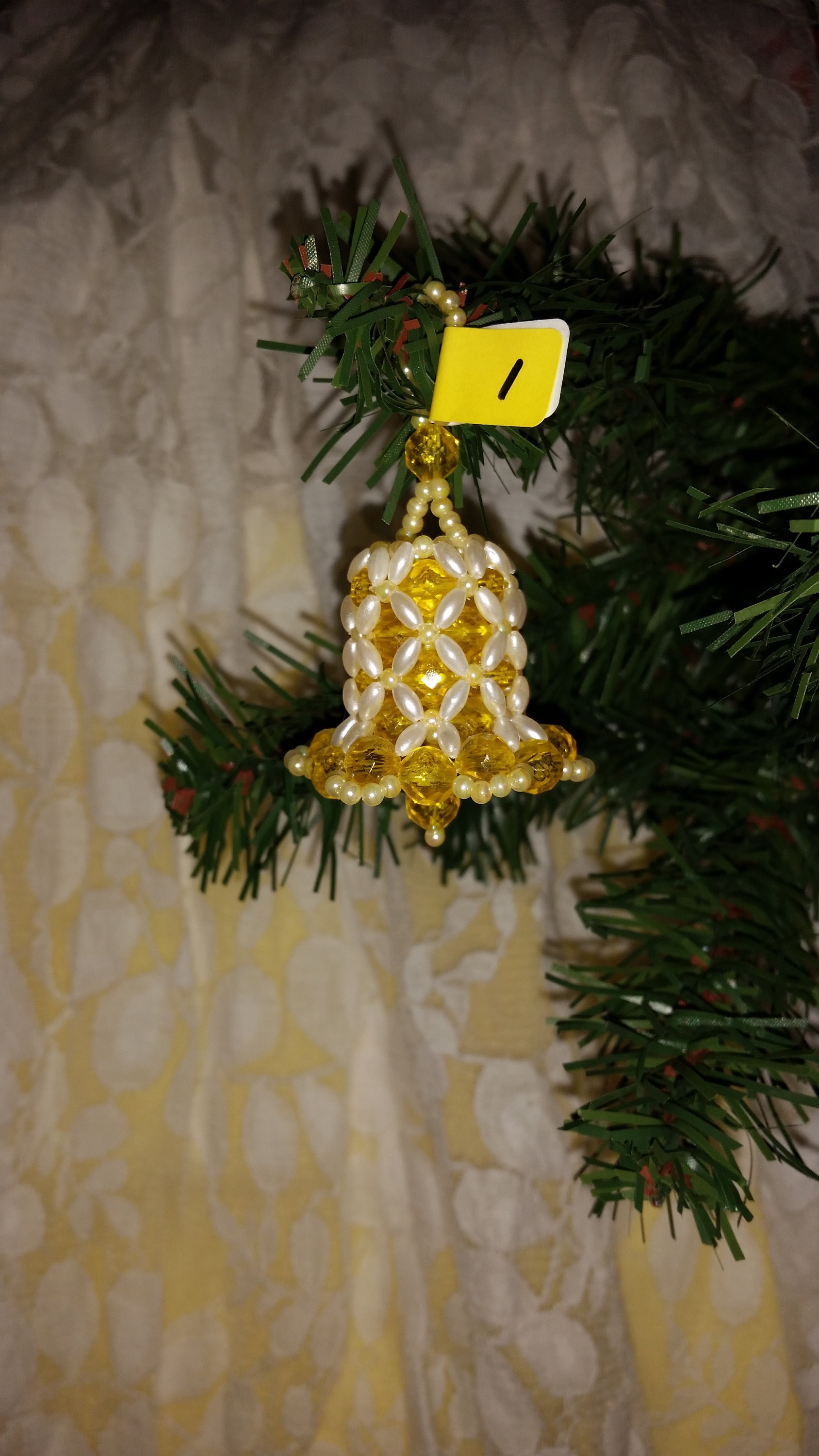 Beaded Bell Ornaments - Etsy