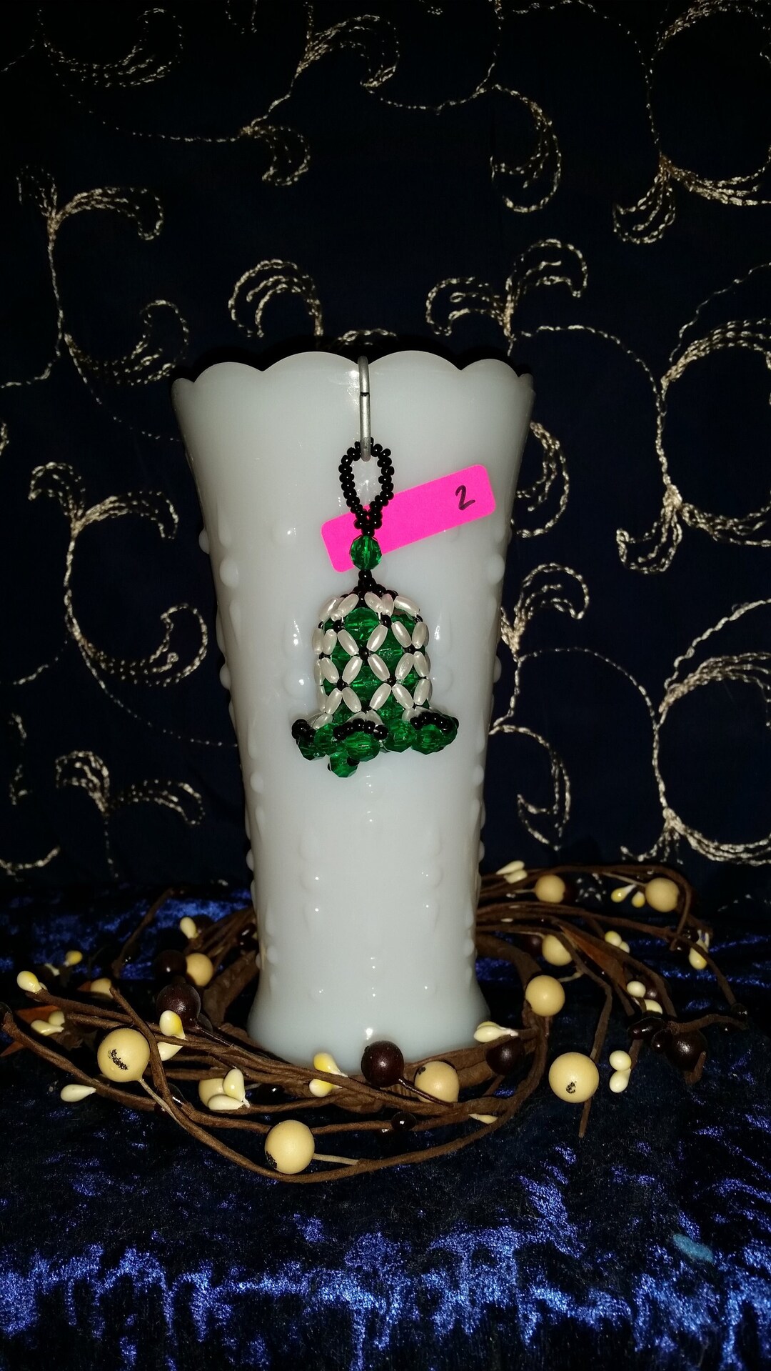 Beaded Bell Ornaments - Etsy