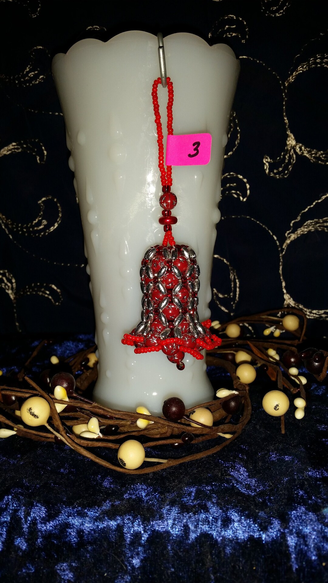 Beaded Bell Ornaments - Etsy