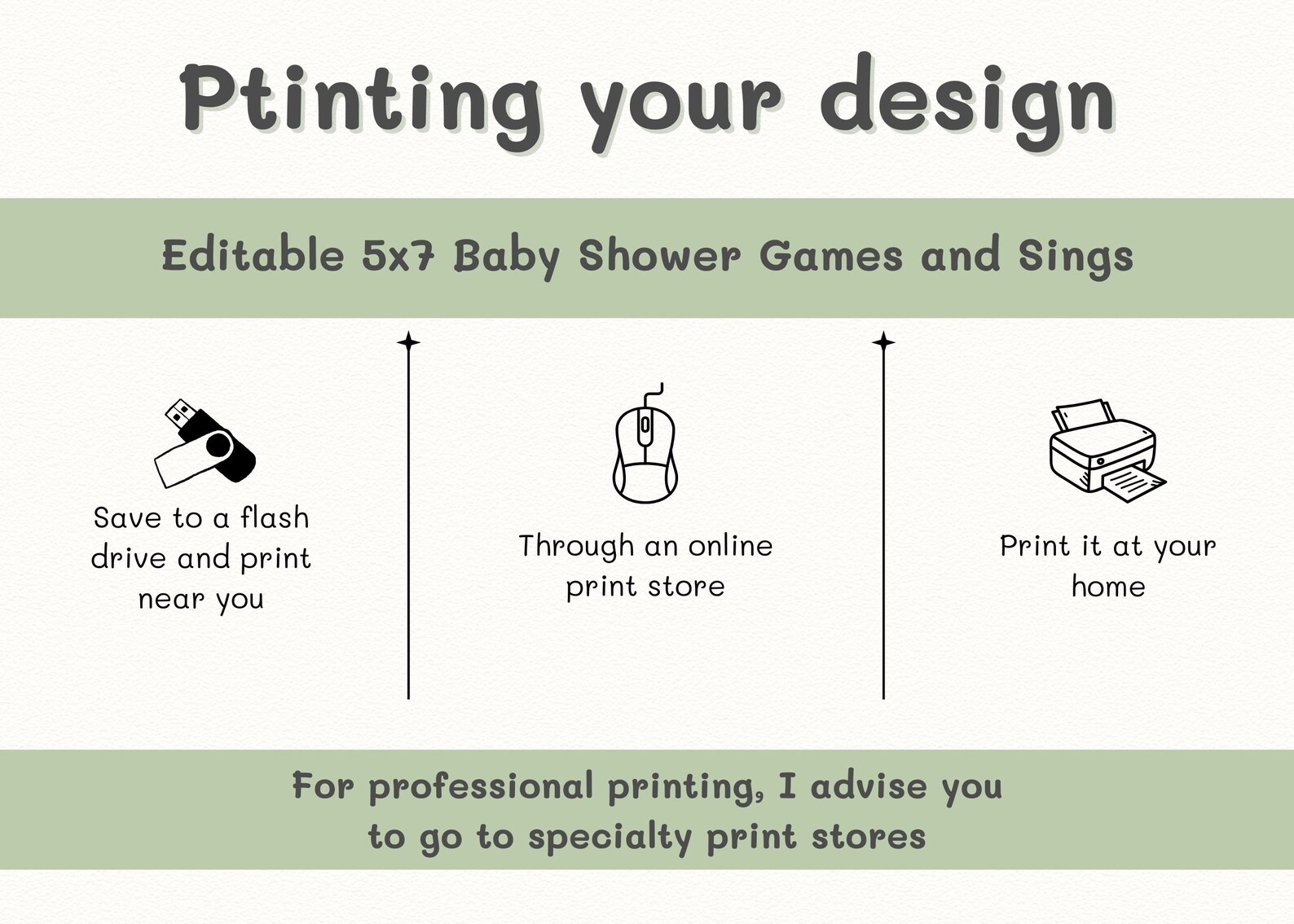 Printable Baby Shower Pack, Minimalist Baby Shower Games Bundle ...