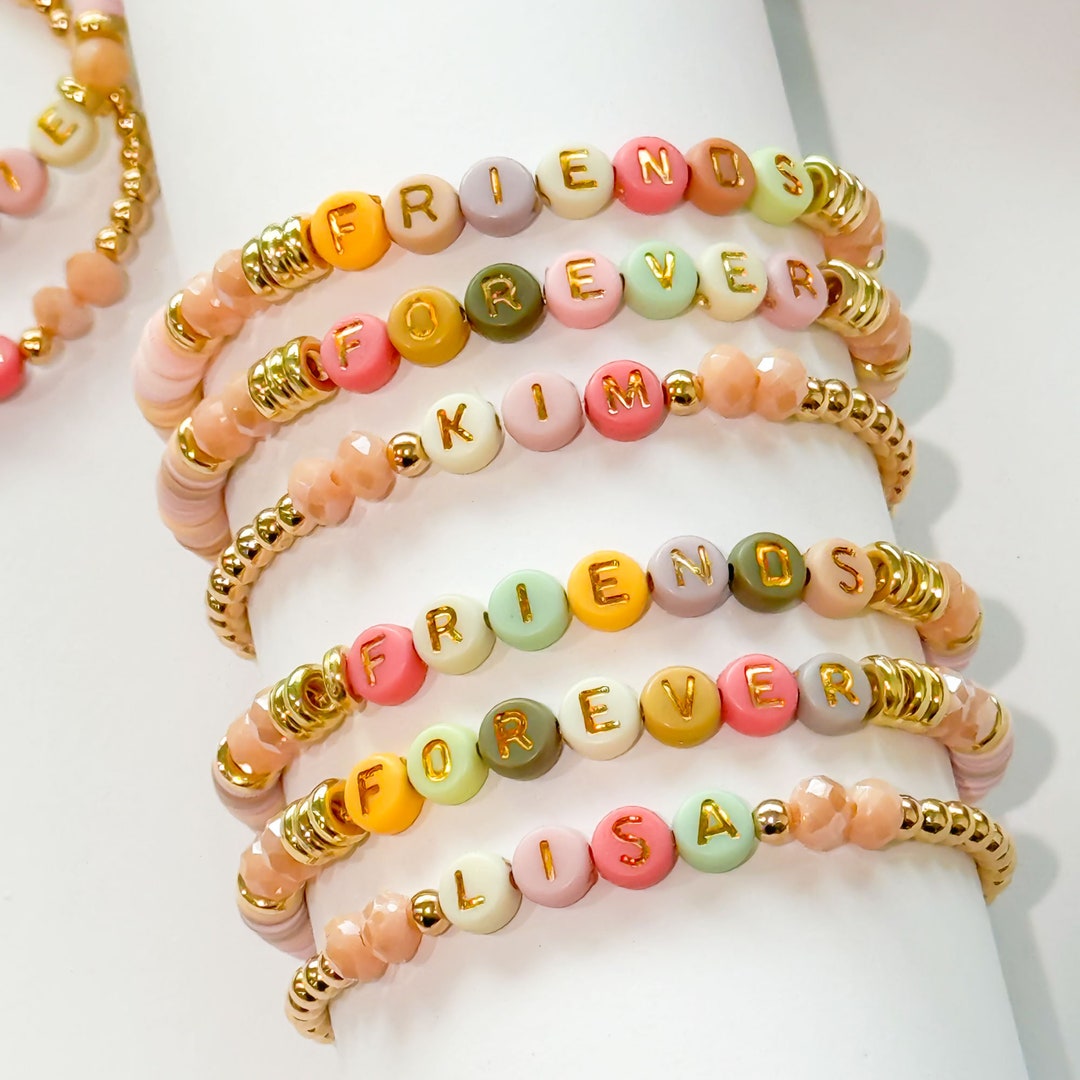 Friends for Forever Handcrafted Bracelets | Valentine's Gift for Her ...