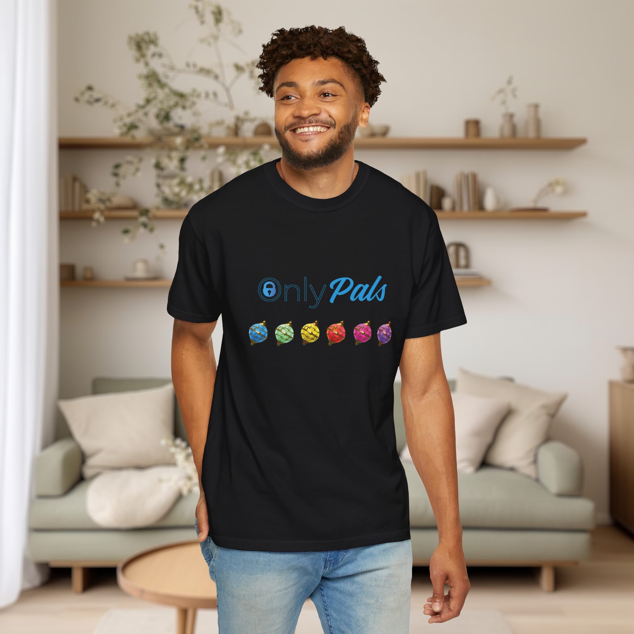 Palworld Shirt Only Pals Gamer T-shirt Depresso Gift for Him Tee T ...