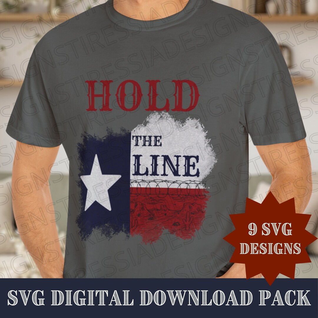Political Border Pack TX Republican Svg Wire I Stand With Texas Svg ...