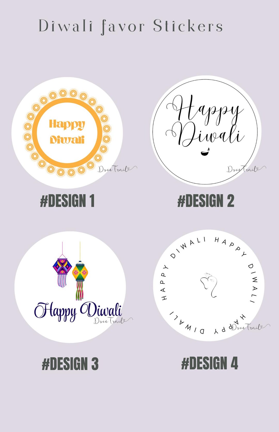 Diwali Labels, Happy Diwali Labels, Diwali Gift Tags, / Diwali Favor ...