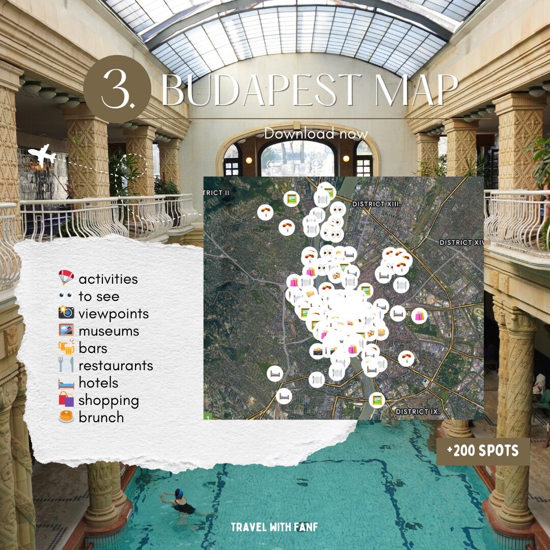 Budapest Travel Map, Budapest Guide, Budapest Ebook, Budapest Tips ...