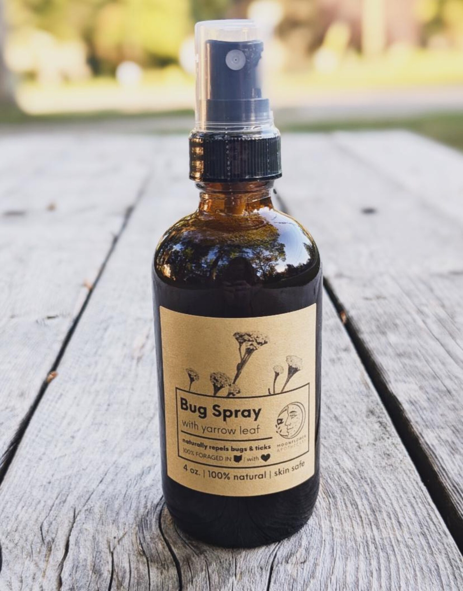 Bug Spray 100% Natural With Yarrow Flowers - Etsy