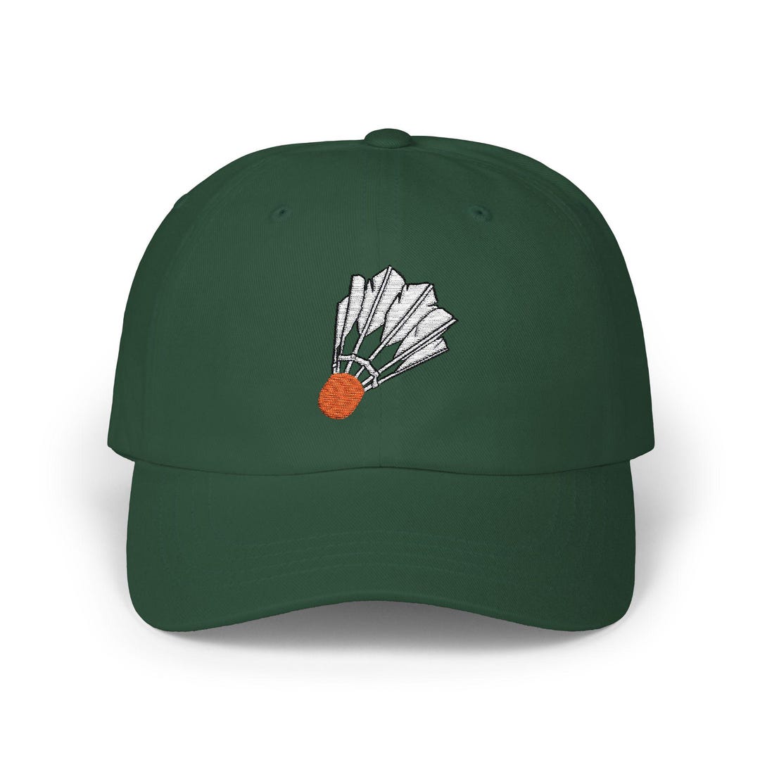 Badminton Classic Dad Cap, Shuttlecock Baseball Hat, Kansas City Sports ...
