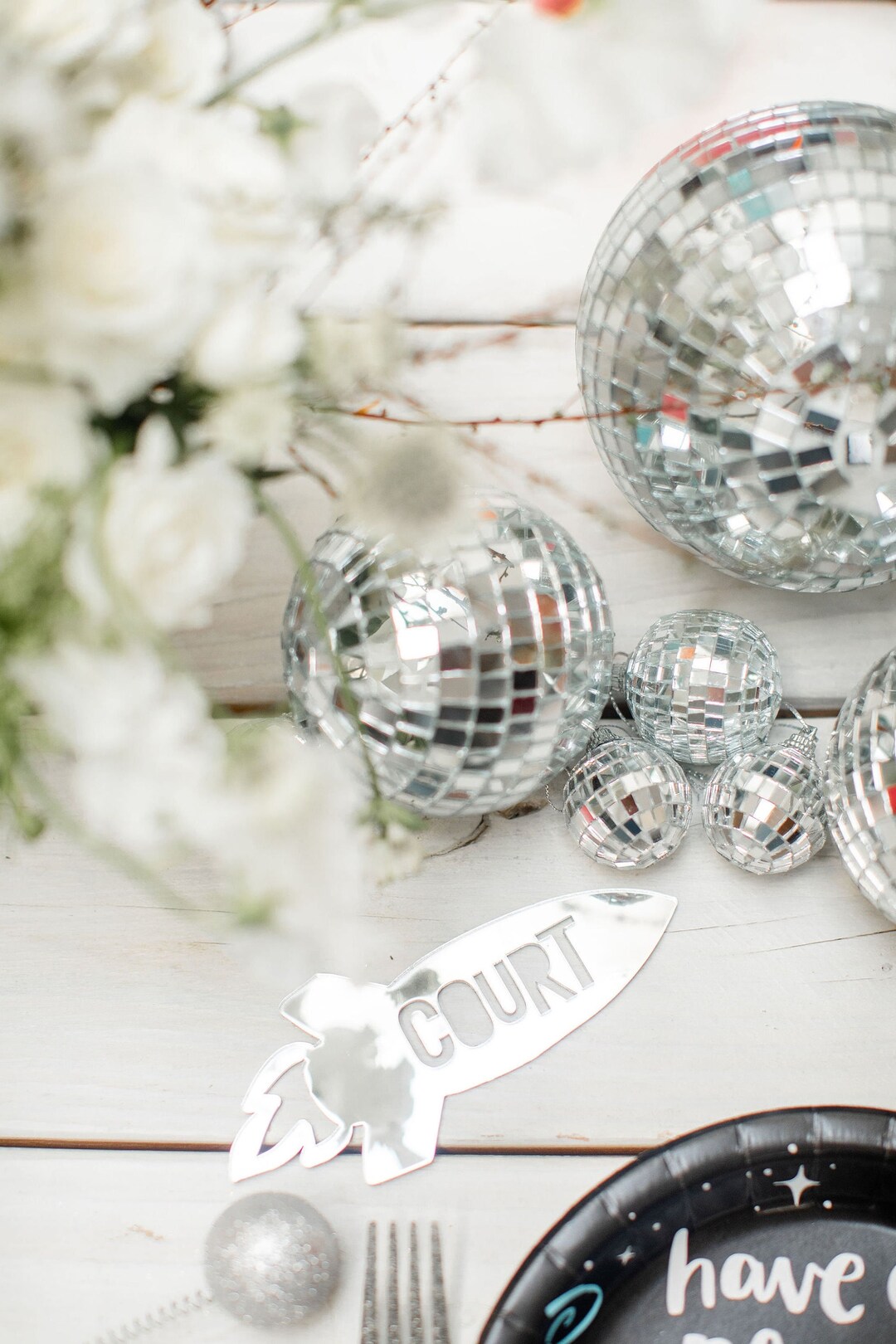 Rocket Ship Place Cards | Space Party | Two the Moon Party | First Trip ...
