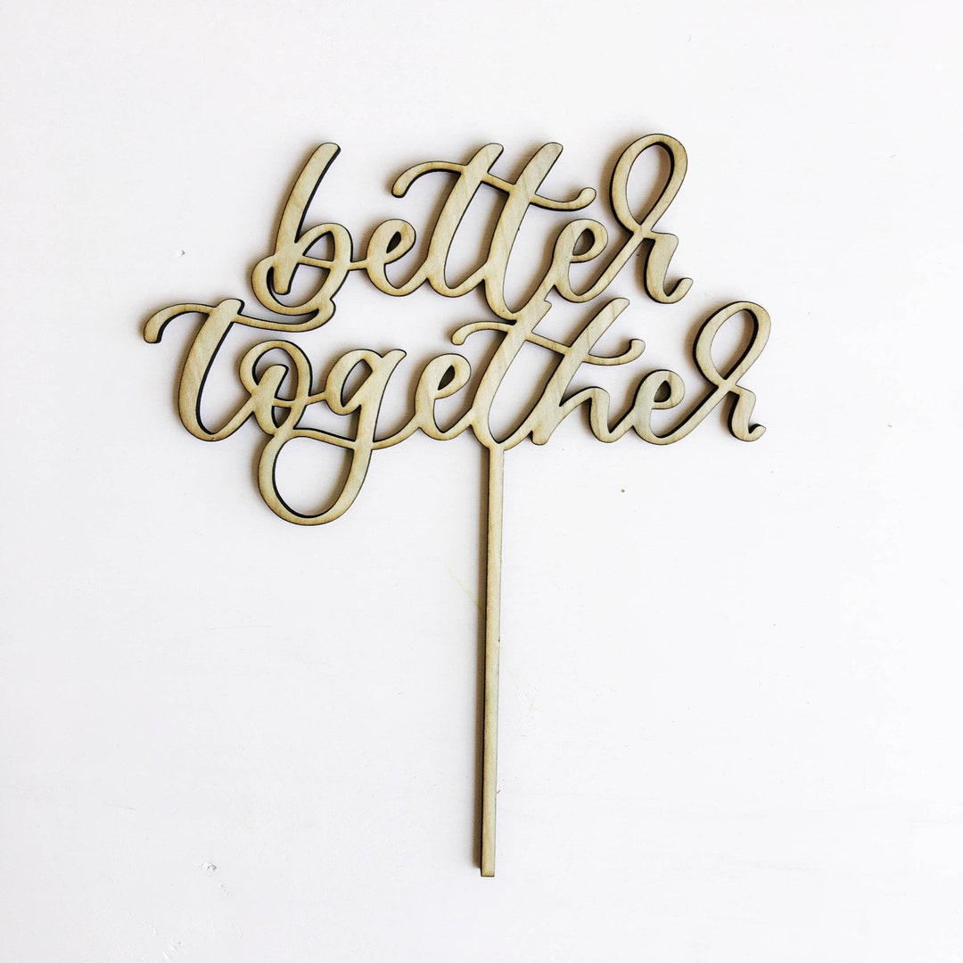 Wedding Cake Topper | Cake Topper | Personalized Cake Topper | Rustic ...