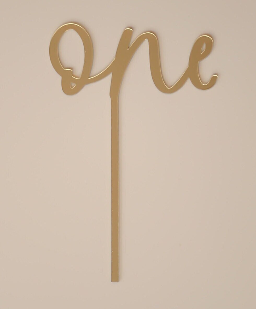 One Cake Topper, Smash Cake Topper, Birthday Cake Topper, First ...