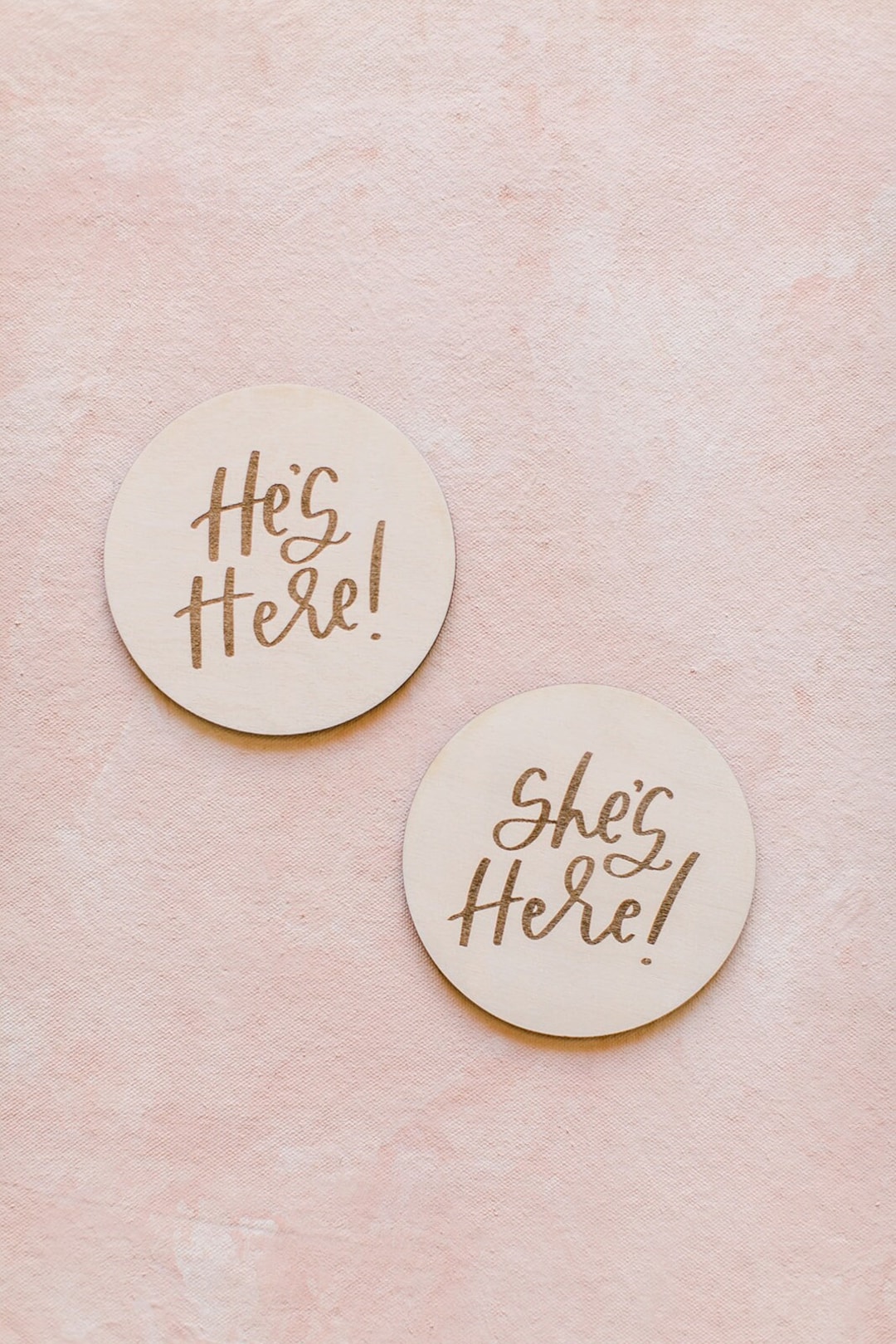 She/he is Here Sign | Birth Announcement Sign, Newborn Announcement ...