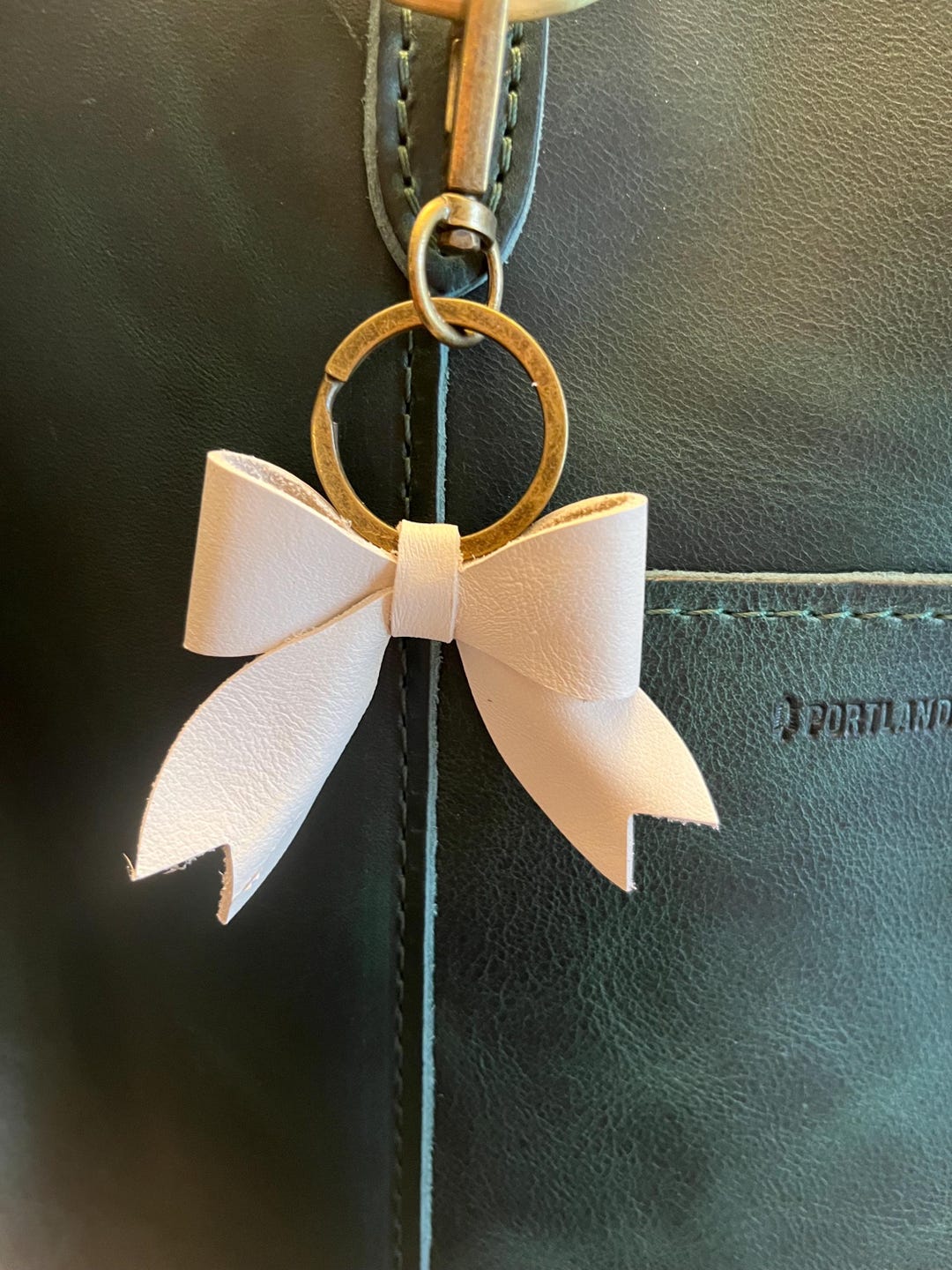 Leather Bag Bows - Mini Style - Etsy