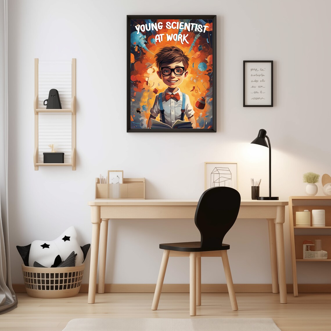 Custom Poster, Young Male Scientist Poster - Inspiring Future Science ...