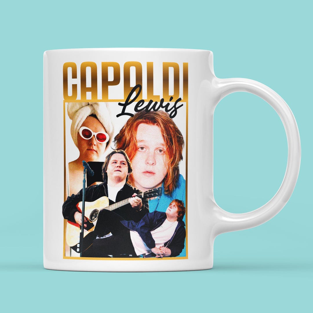 Lewis Capaldi 90s Bootleg Mug - Pop Music Capadli Fan - Etsy UK