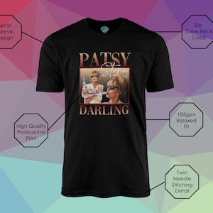 Patsy Stone Ab-fab Inspired 90s Bootleg T-shirt Black - Joanna Lumley ...