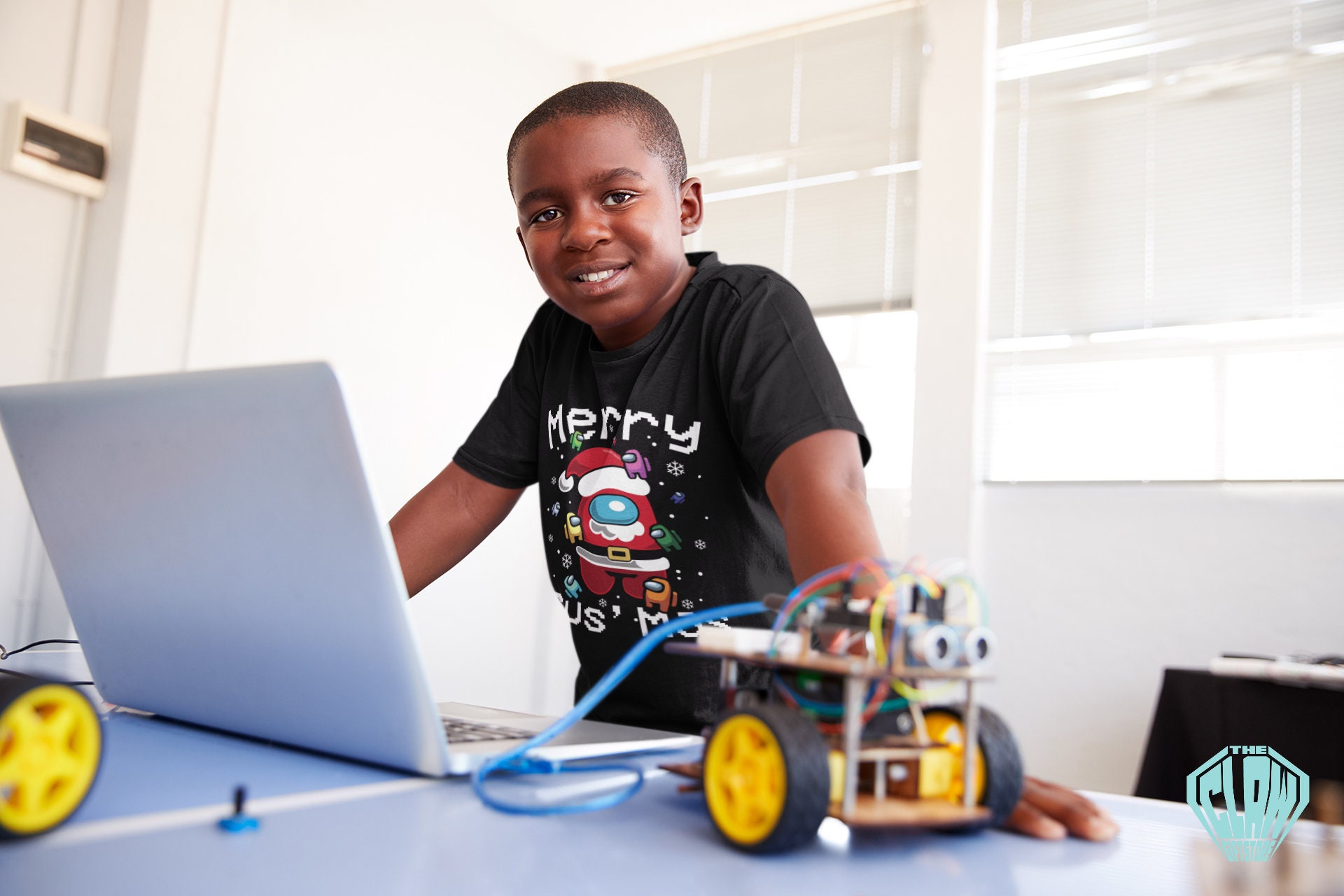 Among Us Inspired Merry Sus'mas T-shirt Black - Online Gamer - Kids ...