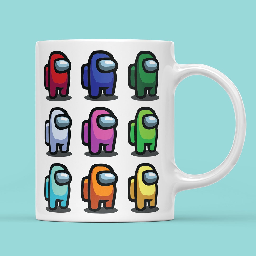 Among Us Characters Inspired Mug- Fan Art - Online Gamer Gift PC ...