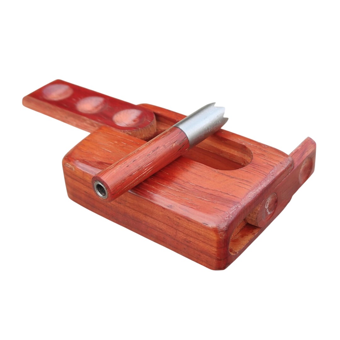 Mini Wooden One Hitter Dugout With Titanium Matching Bat Free Shipping ...