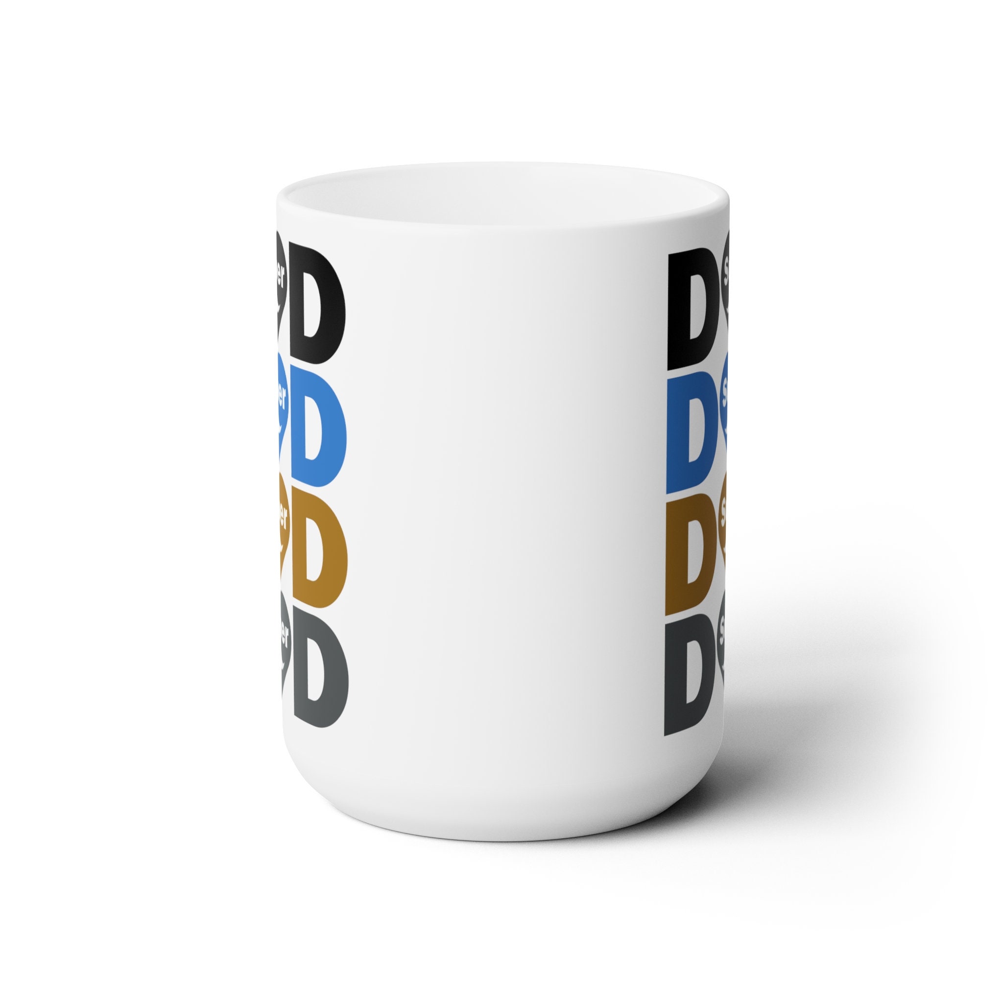 Super Dad-ceramic Mug 15oz Father’s Day Gift, Father Gift, Dad Mug ...