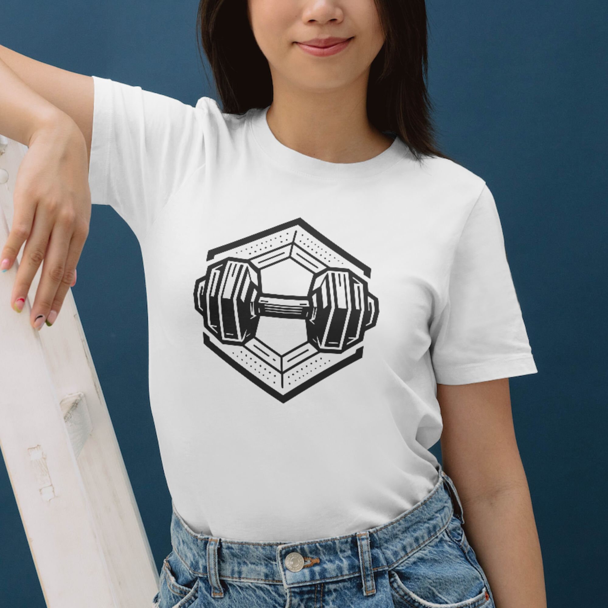 Dumbbell SVG Crossfit Svg Barbell Svg Gym Cut Files Weights Svg Gym Png ...