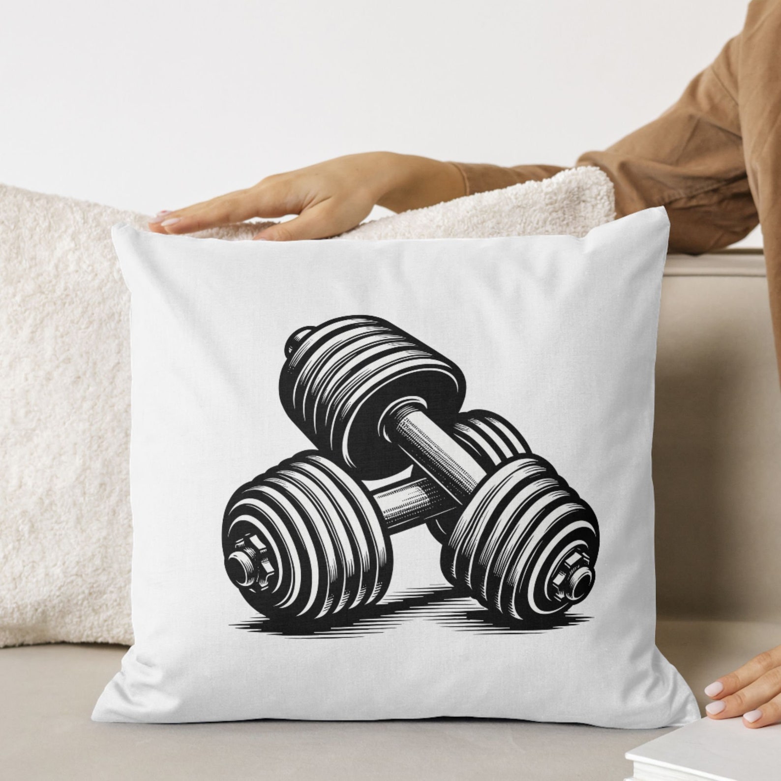 Dumbbell SVG | Weight Training SVG | Workout SVG | Gym Cut Files | Gym ...