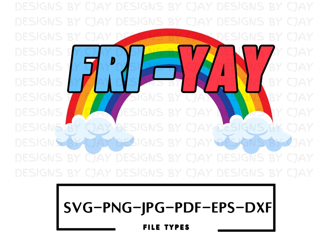 Happy Friyay SVG | Friday SVG | Friyay Svg | Fri-yay Svg | Mom Life Svg ...