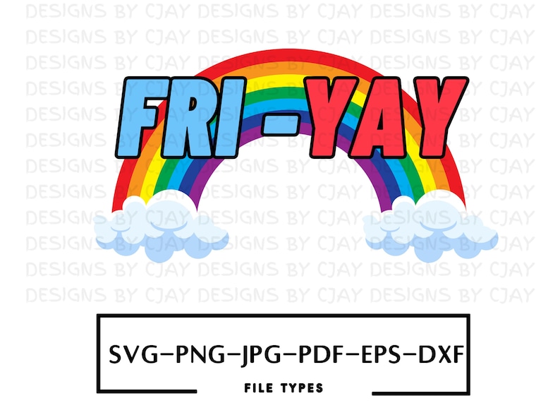 Happy Friyay SVG | Friday SVG | Friyay Svg | Fri-yay Svg | Mom Life Svg ...