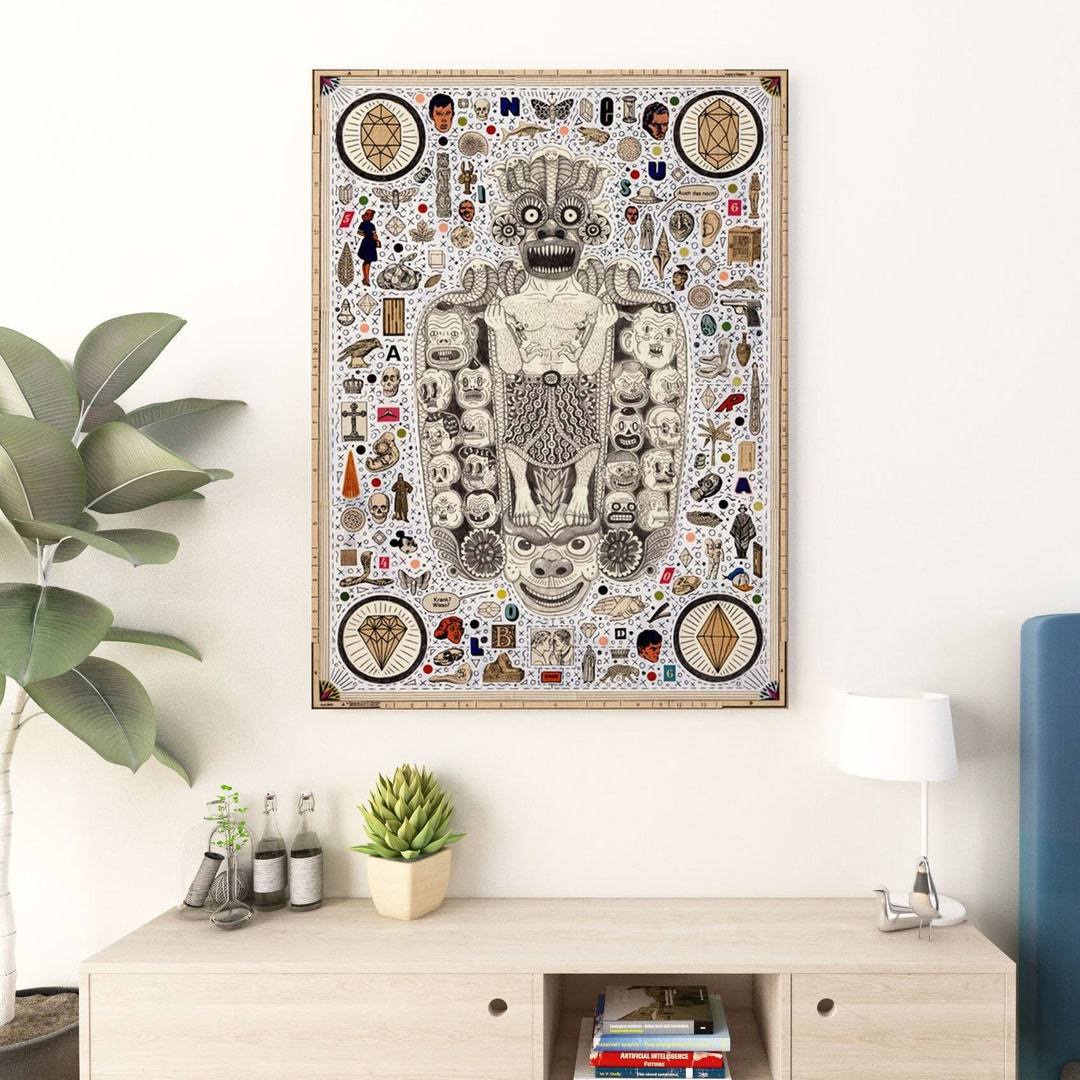 Sanni Yakuma Canvas, Ritual Themed Canvas, Sannyas Canvas, Popular Wall ...