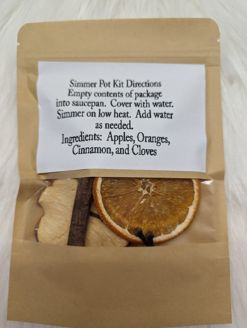 Simmer Pot Kit, Stovetop Potpourri, Dried Fruit, Fragrant Medley - Etsy