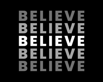 Believe Black Women Hoodie new Multiple Colors - Etsy