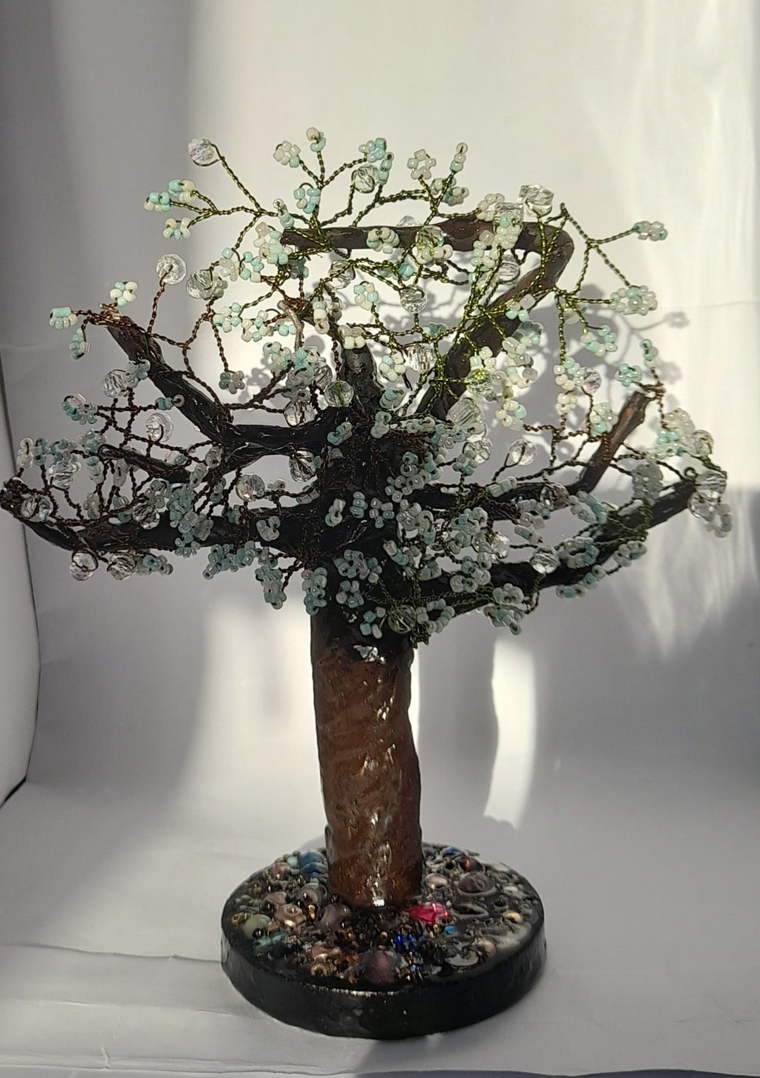 Decorative Diamante Crystal Beaded Tree - Etsy