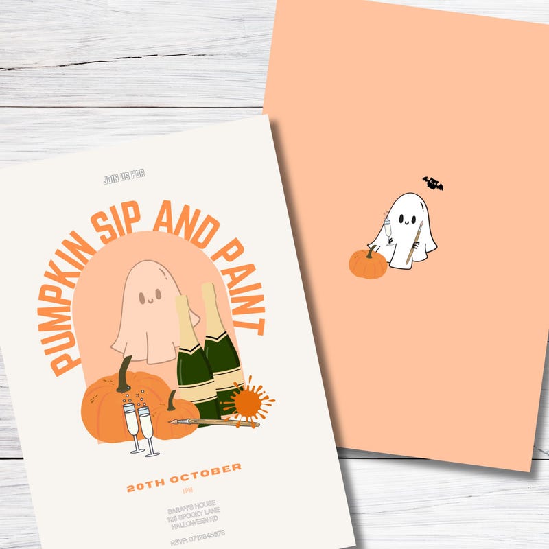 Painting Party Invitation - Etsy