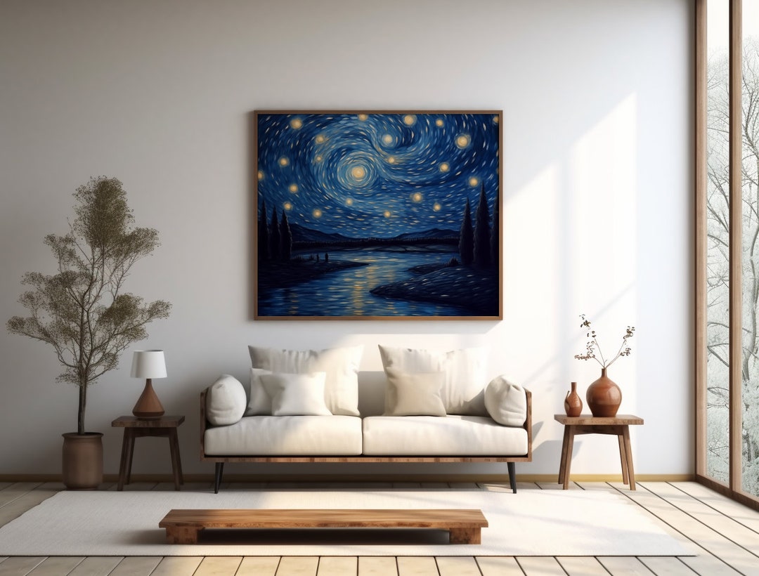 Another Starry Night Clip Art, PNG, Commercial Use - Etsy