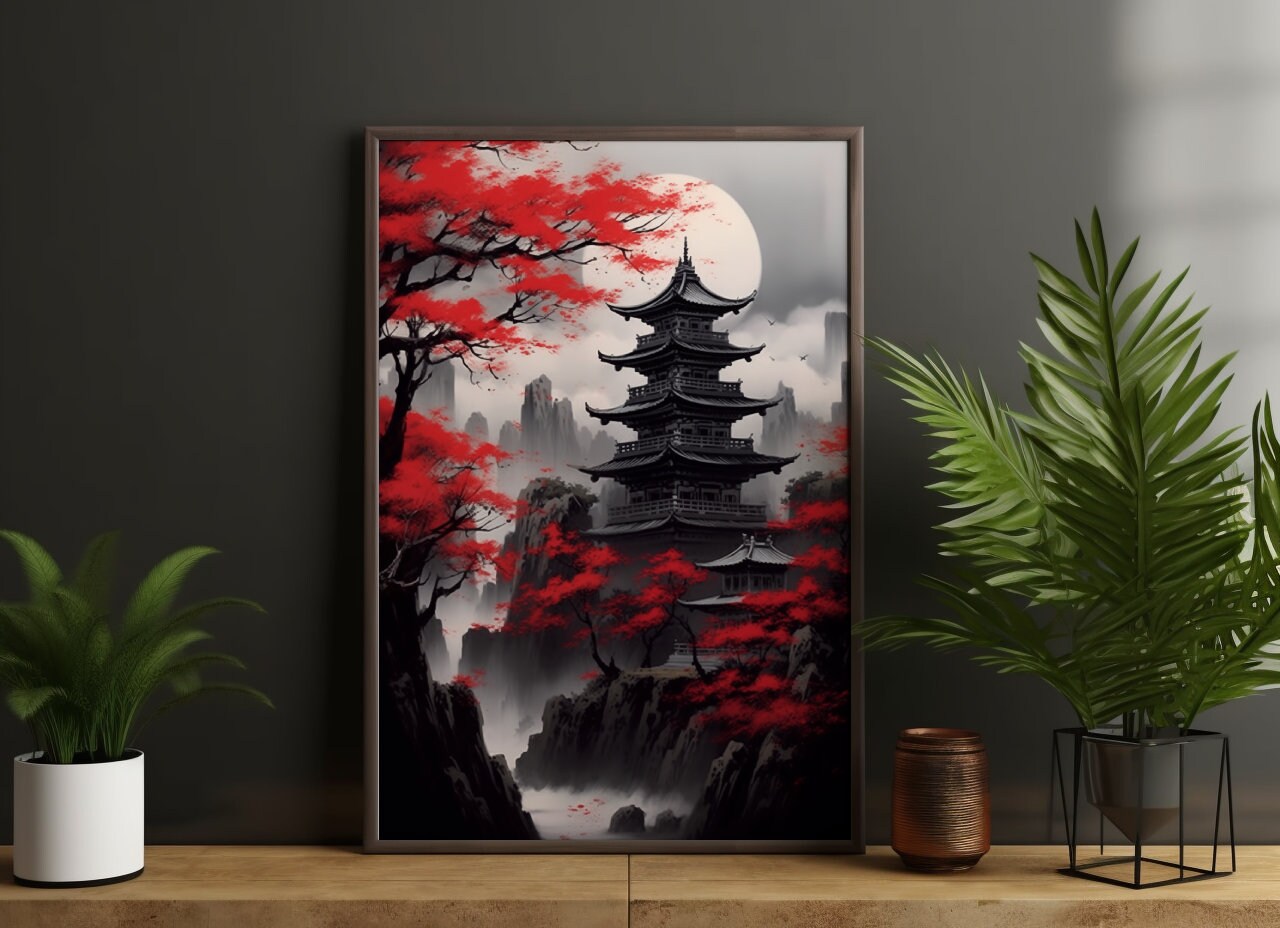 Red Tower Bundle, PNG, Commercial Use - Etsy