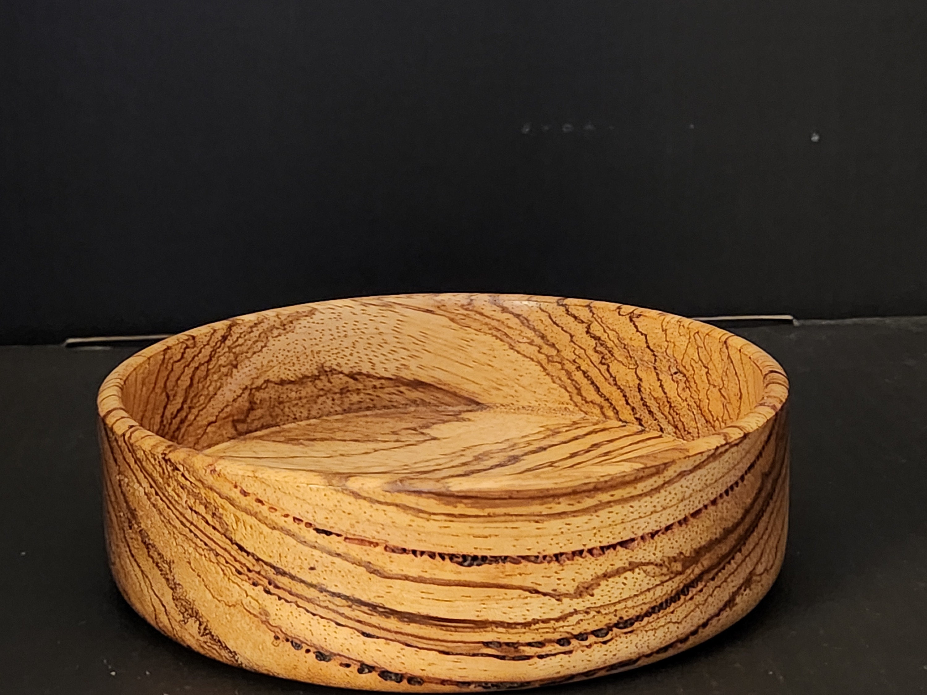 6 Inch Exotic Zebra Wood Bowl - Etsy
