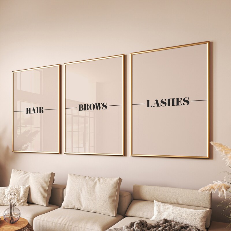 Lash Wall Art - Etsy