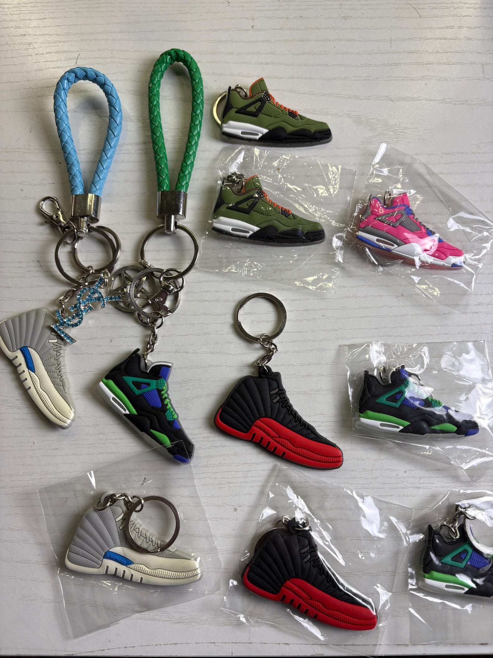 Choose Your Own Key Chain, Jordan Sneaker Key Chains Pick Your Charm ...
