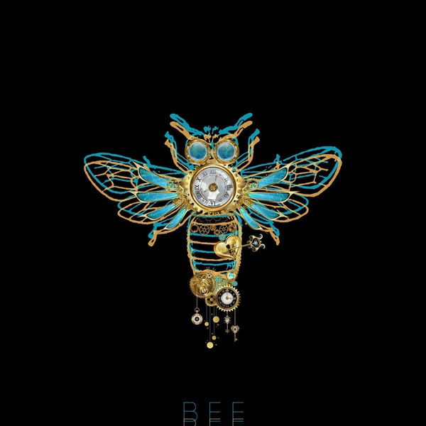 Steampunk Bee - Etsy