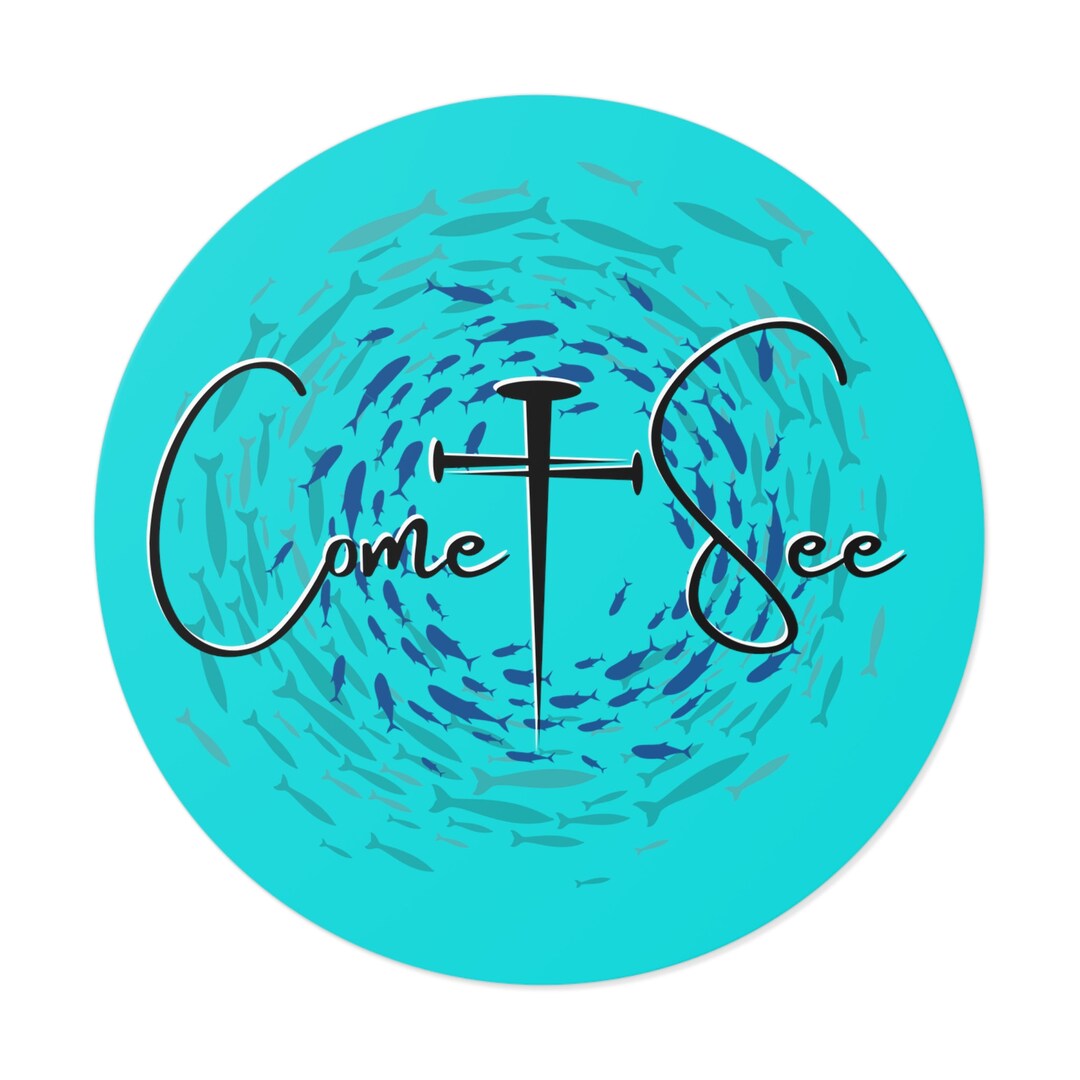 Come and See Sticker Waterproof Sticker Vinyl Sticker for Cup Sticker ...