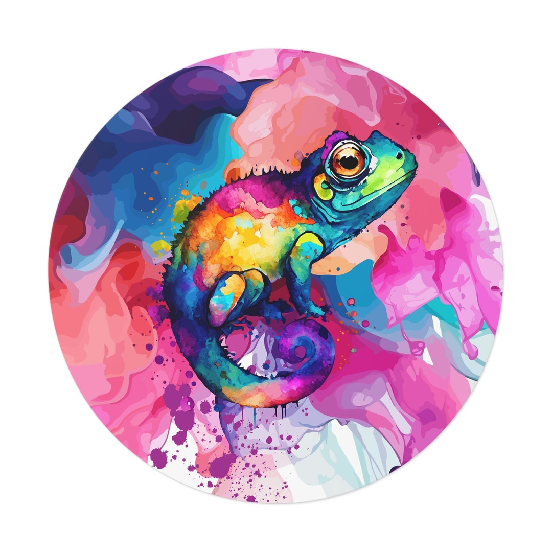 Vinyl Sticker Waterproof Sticker Chameleon Sticker for Cup Sticker for ...
