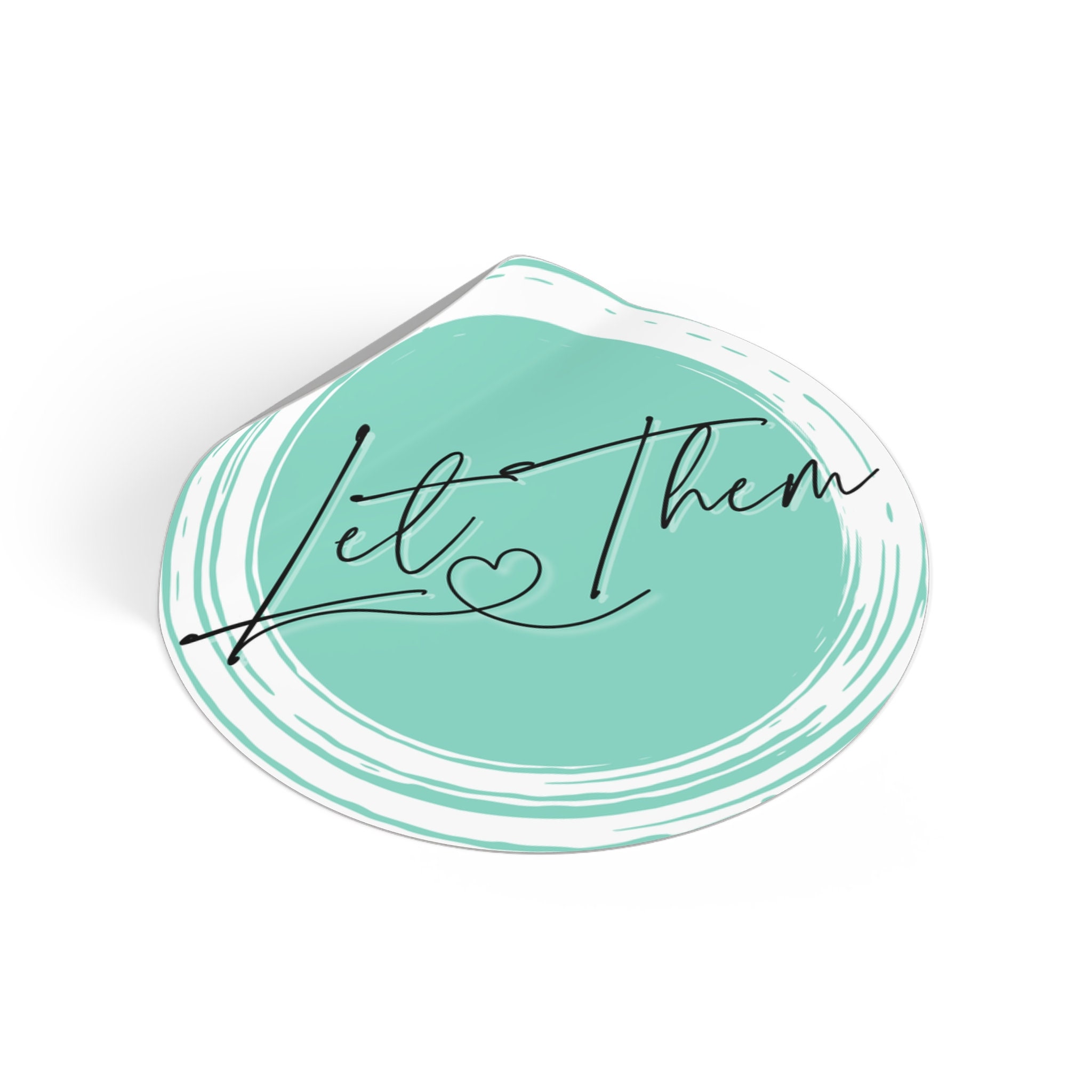 Let Them Sticker Gift Sticker for Cup Sticker for Laptop Sticker for ...