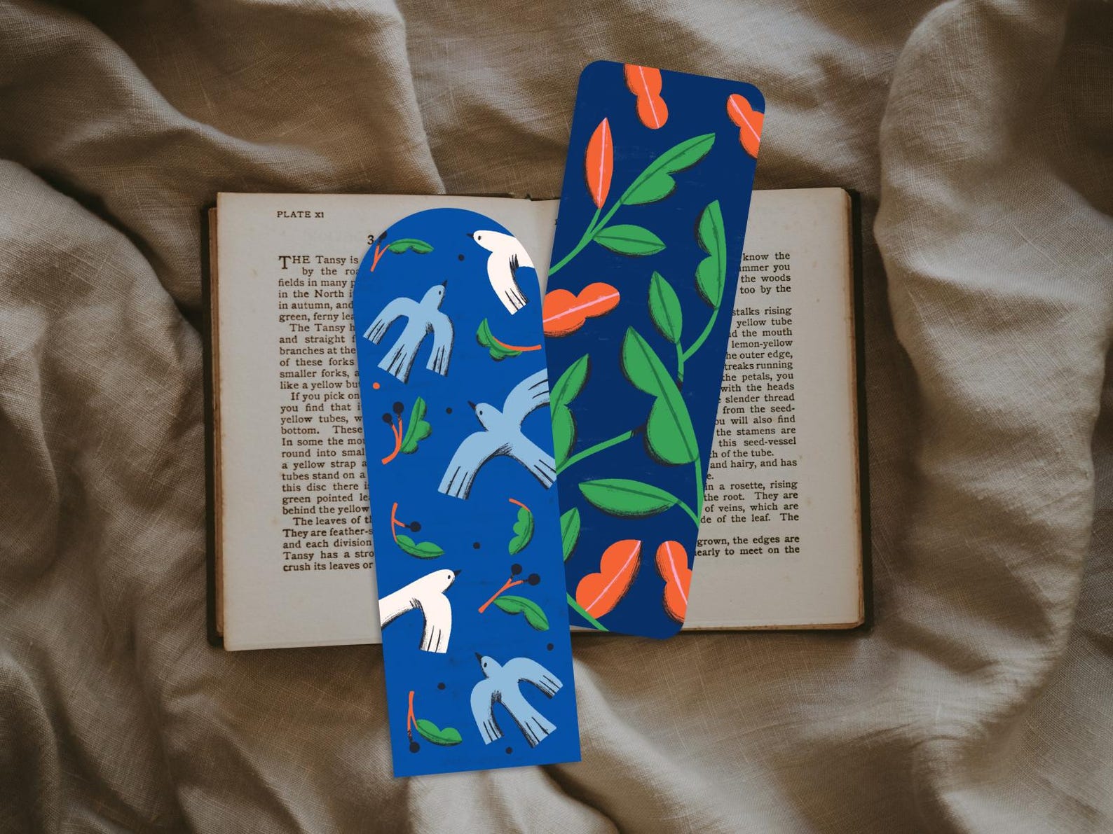 Set of 5 Printable Floral Bookmarks Set | Digital Download | Book Lover ...