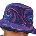 Neon Blacklight Rave Bucket Hat, Festival Hat, Blacklight Paint Swirl ...