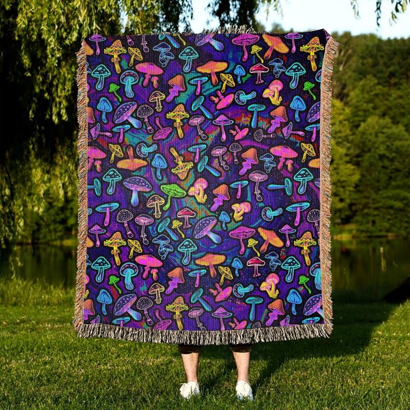 Blacklight Bedding - Etsy