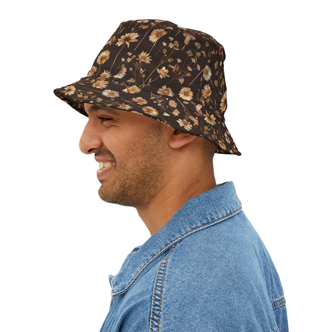Cottagecore Bucket Hat - Fine Quality Durable Polyester, Stylish ...