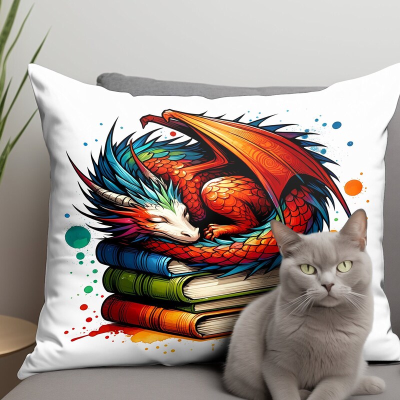 Dragon Pillow - Etsy