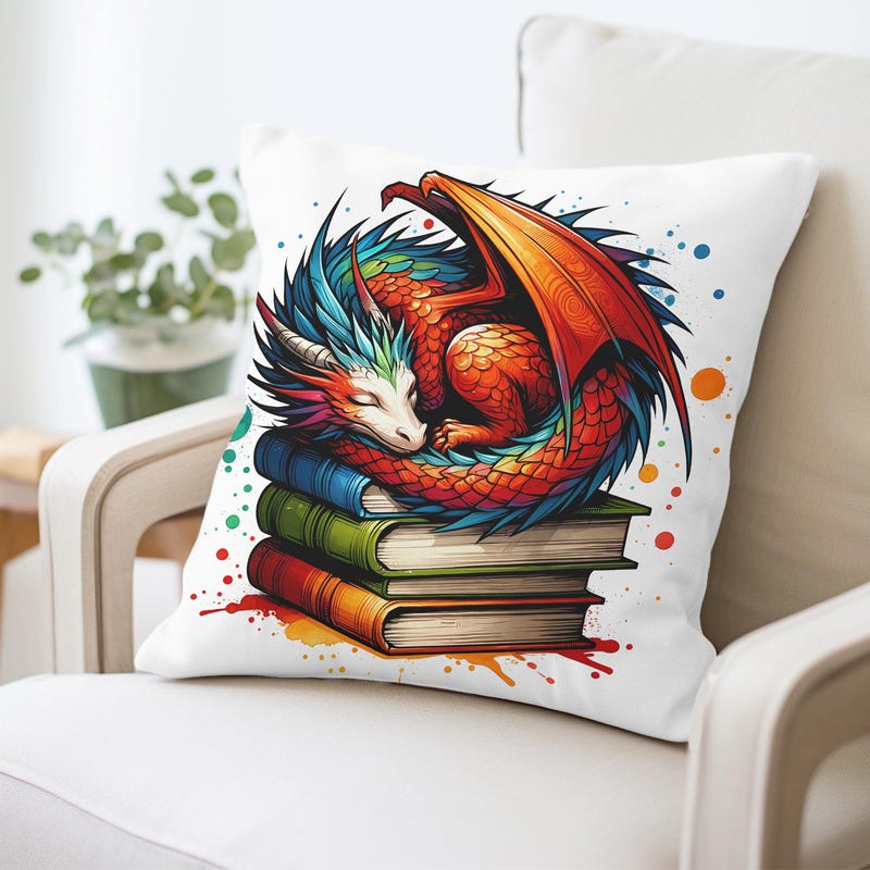 Dragon Pillow - Etsy