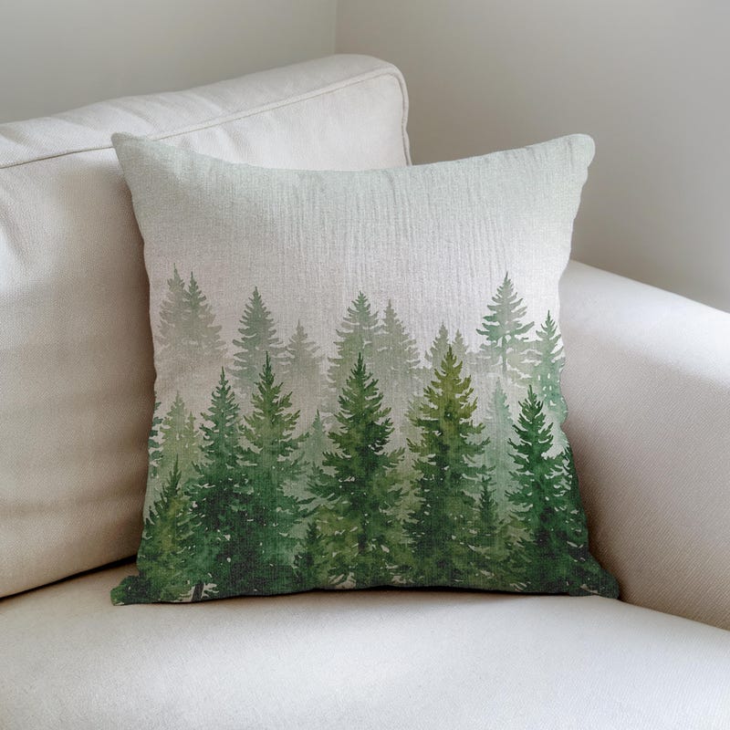 Forest Pillow - Etsy