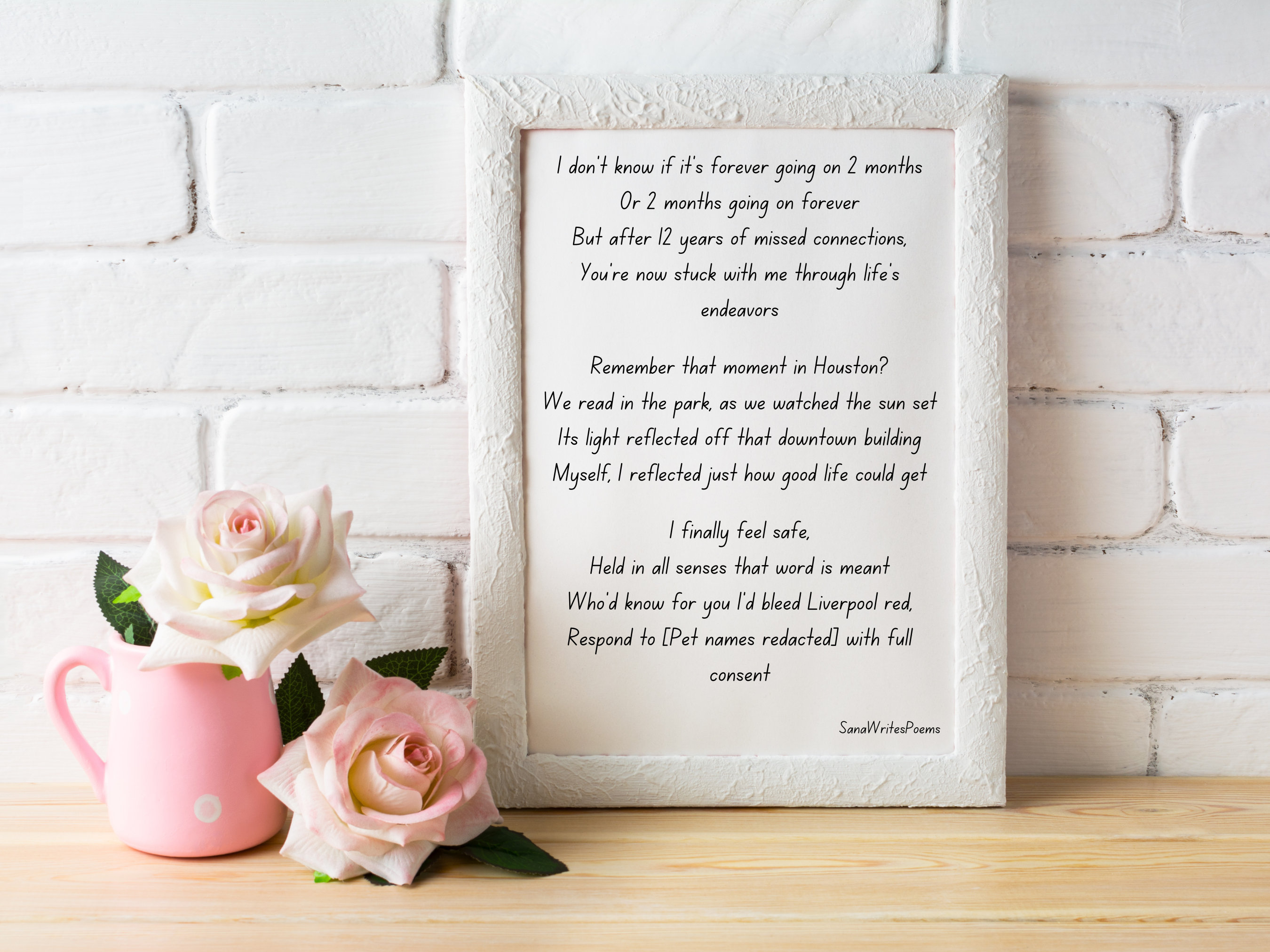 Custom Poem; Bespoke, Personalized Poem for Any Occasion; Mother's Day ...